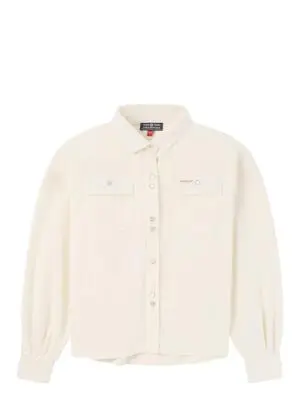 AMUNDSEN Wild Velvet Shirt - White