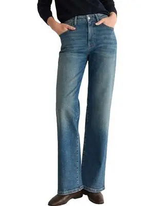 Warp + Weft High Waist Relaxed Straight Leg Jeans - Meet Me There