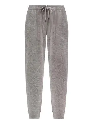 Brunello Cucinelli Drawstring Track Pants - Grey