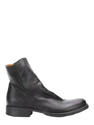 Fiorentini + Baker Leather Ankle Boots - Black