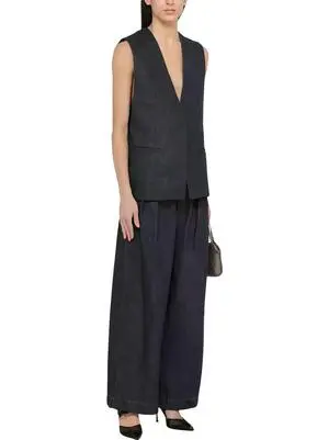 Amiri Denim Waistcoat - Blue