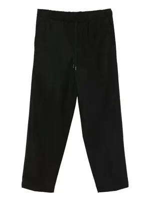 COSTUMEIN Drawstring Tapered Trousers - Black