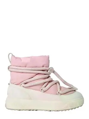 Moncler Lace-up Boots - Pink