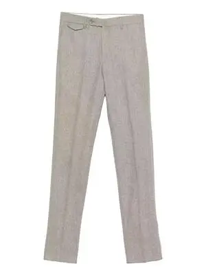 TAGLIATORE Mélange-Effect Trousers