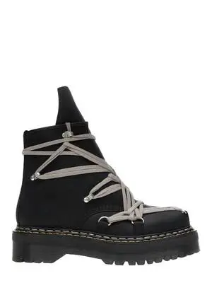 Dr. Martens 1460 Drkshdw Quad Sole Mega Lace Boot Rick Owens - Black