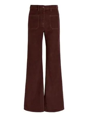 NILI LOTAN Florence Flared-Leg Trousers