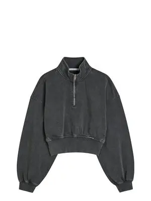 Alexander Wang Cotton Sweatshirt - Grey