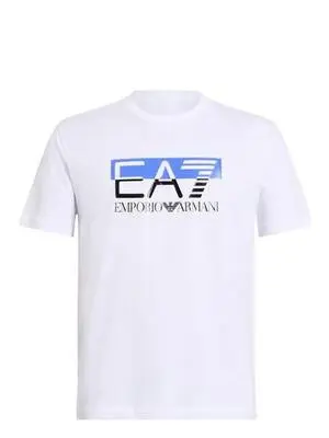 EA7 T-shirt Size Cotton - White