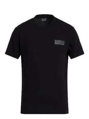 EA7 T-shirt Size Cotton - Black