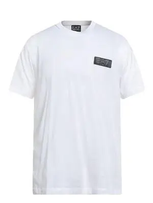 EA7 T-shirt Size Cotton - White