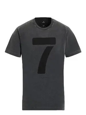 Rag & Bone T-shirt Charcoal Size Cotton - Grey