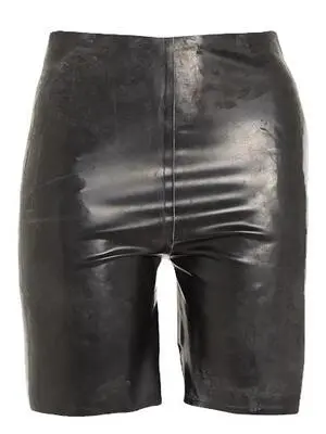 MAISON MARGIELA Rubber Cycling Shorts - Black