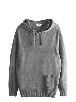 Givenchy Fine-knit Hoodie - Grey