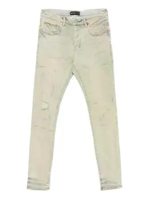PURPLE BRAND Distressed-effect Jeans - Blue