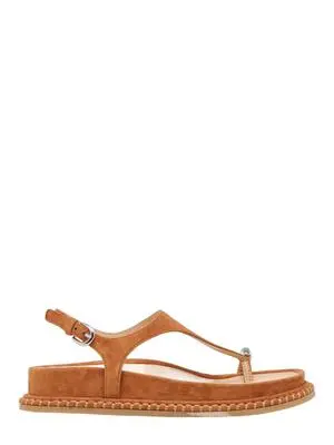 DOLCEVITA DOLCEVITA Stefan Gemstone Sandal Caramel Suede
