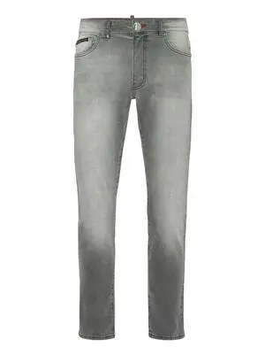 Philipp Plein Logo-plaque Jeans - Grey
