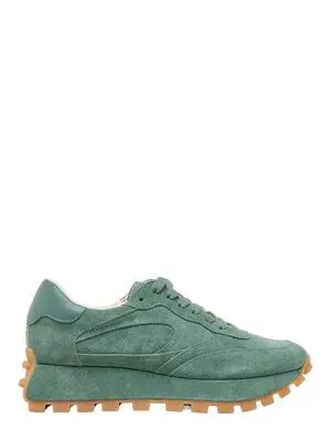 DOLCEVITA Tricia Sneakers - Dk Green Suede