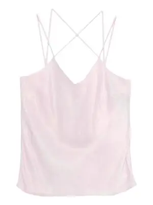TWINSET Crossover-strap Tank Top - Pink
