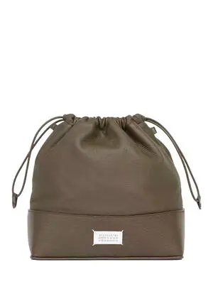 MAISON MARGIELA 5ac Leather Backpack - Green