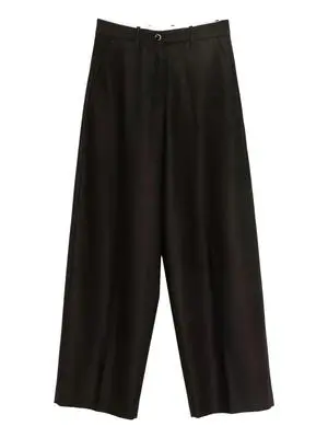 NINE:INTHE:MORNING Wool Trousers - Brown