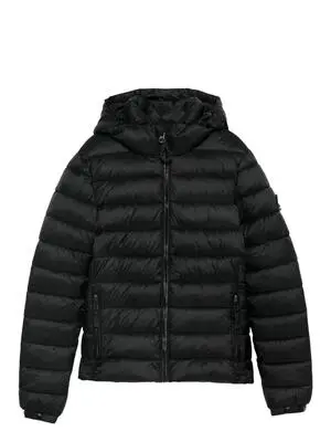 Superdry Hooded Padded Jacket - Black