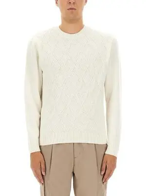 Herno Cashmere Sweater - White