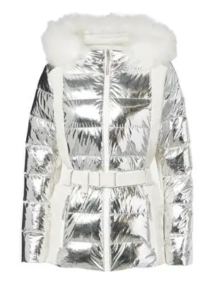 YVES SALOMON Ski Jacket 64cm - Silver