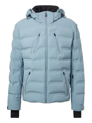 Aztech Mountain Nuke Hooded Down Ski Jacket - Blue