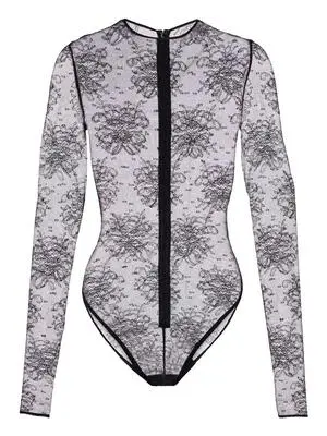 Dolce & Gabbana Lace Bodysuit - Black