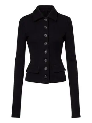 Dolce & Gabbana Virgin Wool Jacket - Black