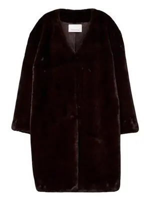 THE FRANKIE SHOP Matera Coat Brown