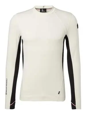 Moncler Technical Ski Top - White