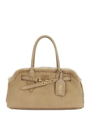 Miu Miu Aventure Camoscio Bag - Sabbia