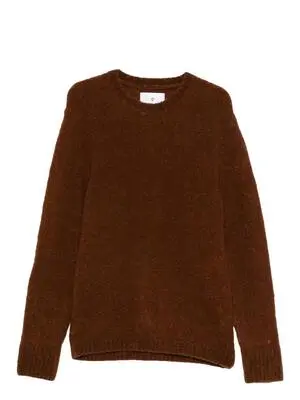 SEVEN GAUGE Knitted Sweater - Brown