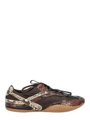 Miu Miu Gymnasium Sneakers - Moor+tobacco