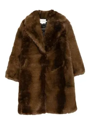 Apparis Steffi Mid-length Coat - Brown