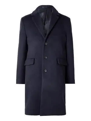 Mr P. Wool And Cashmere-blend Coat - Blue