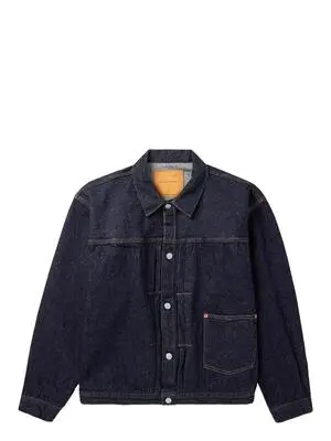 KAPTAIN SUNSHINE Selvedge Denim Jacket - Blue