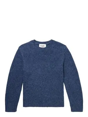CORRIDOR Wool-Blend Sweater Indigo