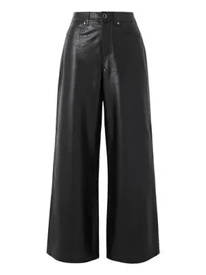 Veronica Beard Kasey Wide-leg Pants - Black