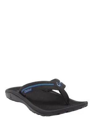 Olukai Ohana Plua Flip Flop Black/slate Blue
