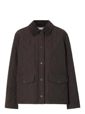 PURDEY Winchester Corduroy-Trimmed Quilted Shell Jacket