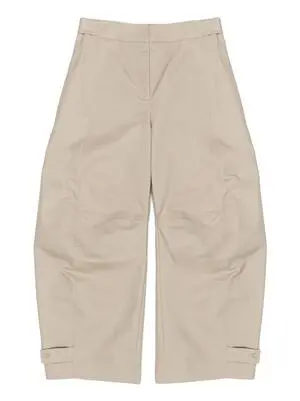 Bimba Y Lola Adjustable Barrel Leg Trousers - Stone