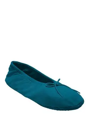 COMFORTVIEW The Ana Ballerina Slipper Deep Teal