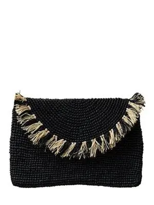 INDEGO AFRICA Ijoro Raffia Clutch