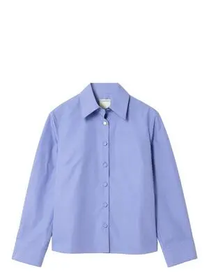 Calvin Klein Cotton-poplin Shirt - Blue