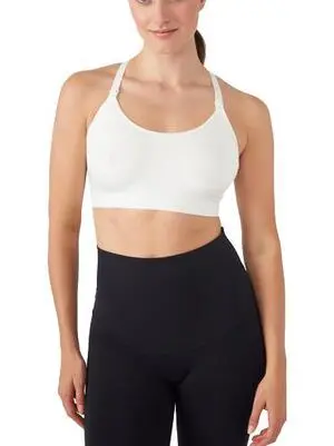 MODERN ETERNITY Bella Yogamaternity Nursing Yoga Bra - Eggshell