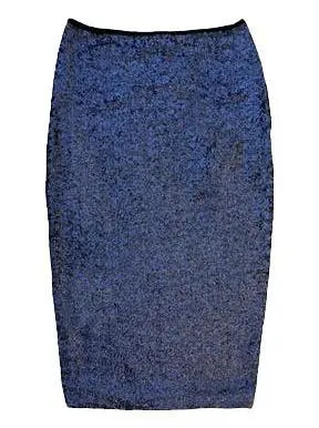 Baacal Kaya Sequin Midi Skirt Midnight