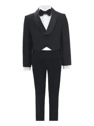 MOUSTACHE Classic Tailcoat Suit - Black