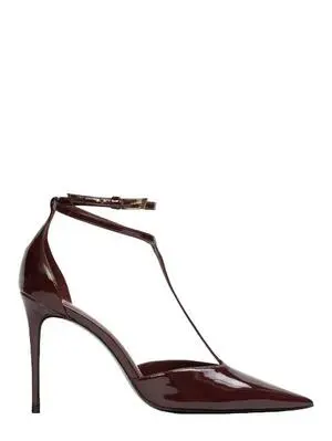 BLACK SUEDE STUDIO Ruby 100 Pump - Bordeaux Patent